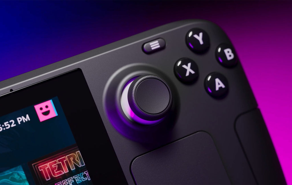 Valve Steam Deck Handheld Console (with Case) – CyberGamers